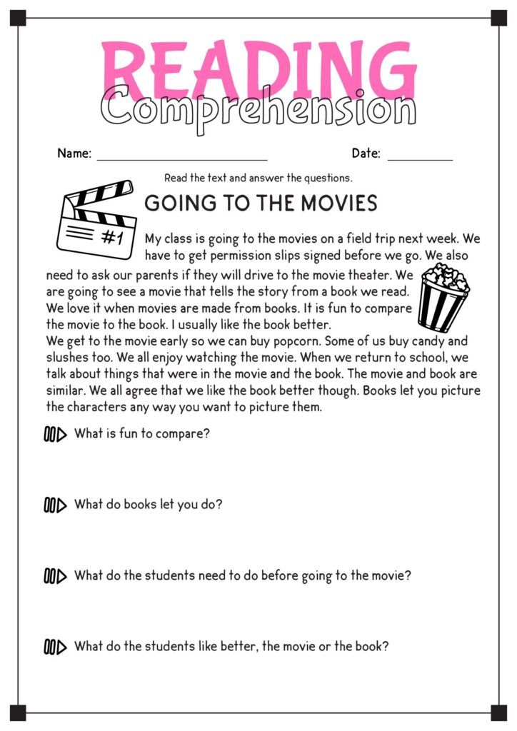 Free Bilingual Reading Comprehension Worksheets - Worksheets Template Free