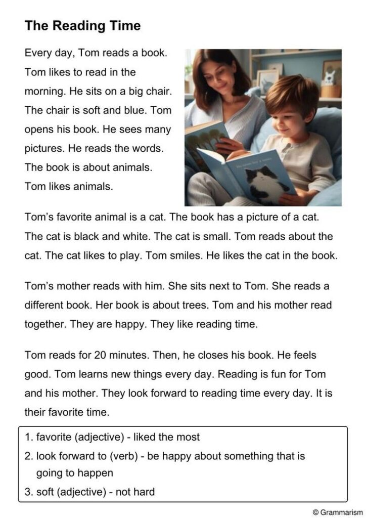 Free Esl Reading Comprehension Worksheets Pdf - Worksheets Template Free