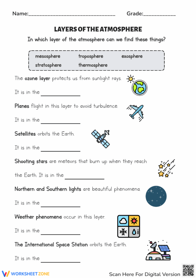 Free Printable 8th Grade Science Worksheets - Worksheets Template Free