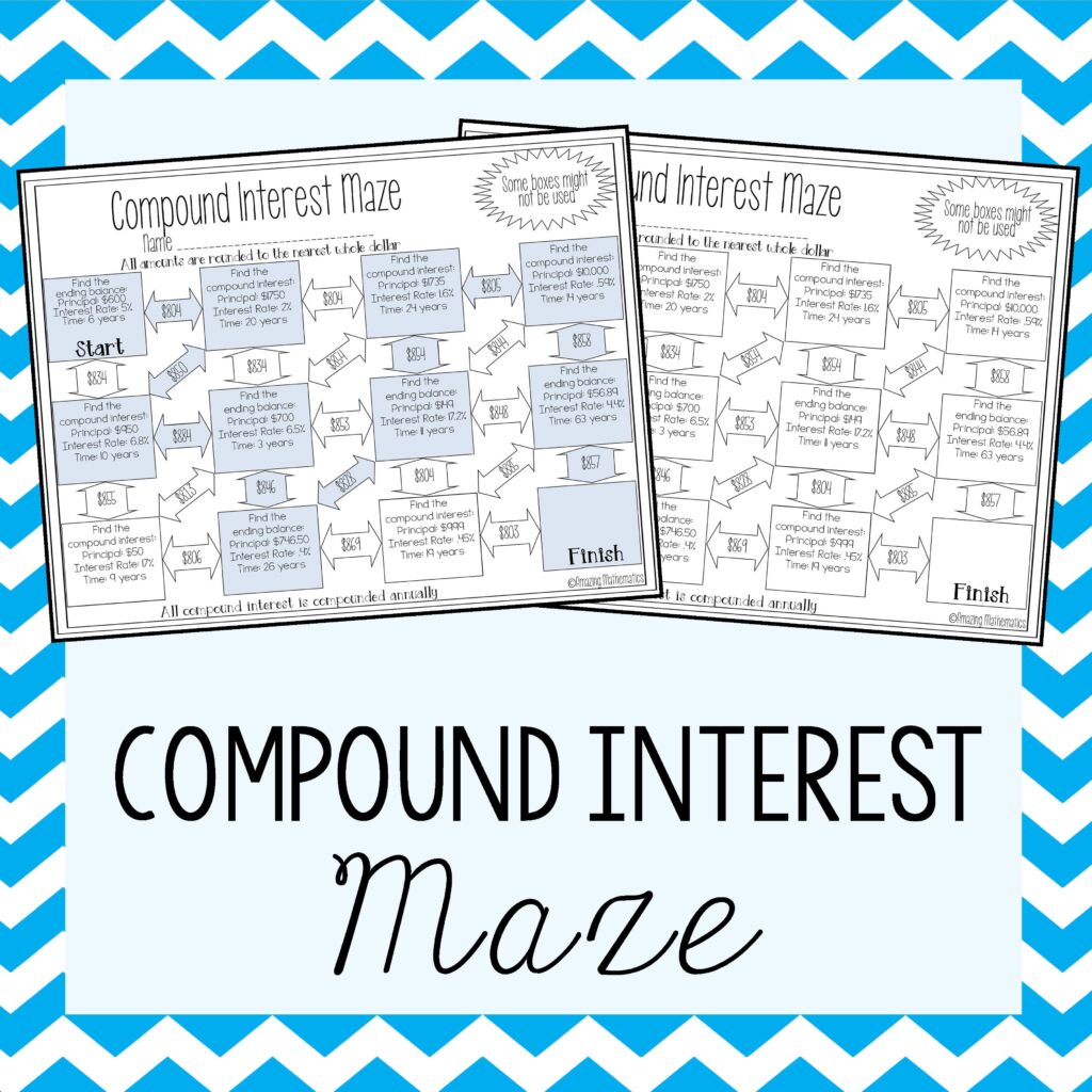 Compound Probability Maze Worksheet - Worksheets Template Free