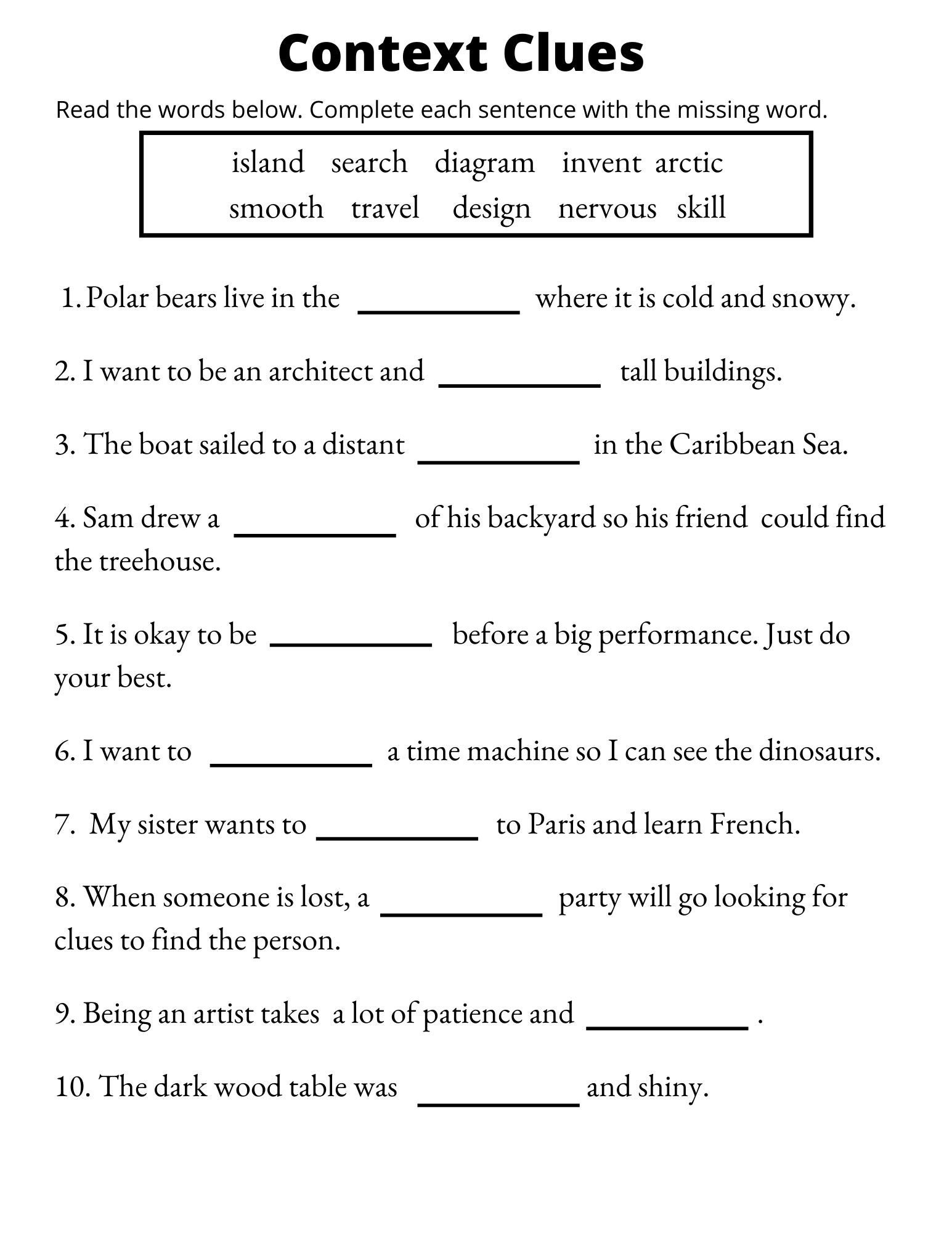 Free Printable 9th Grade Vocabulary Worksheets - Worksheets Template Free