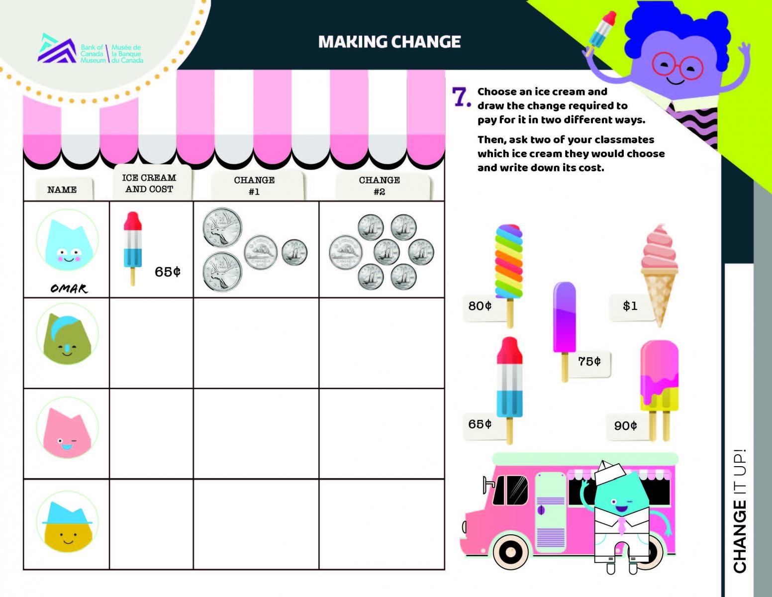 Free Printable Making Change Worksheets - Worksheets Template Free