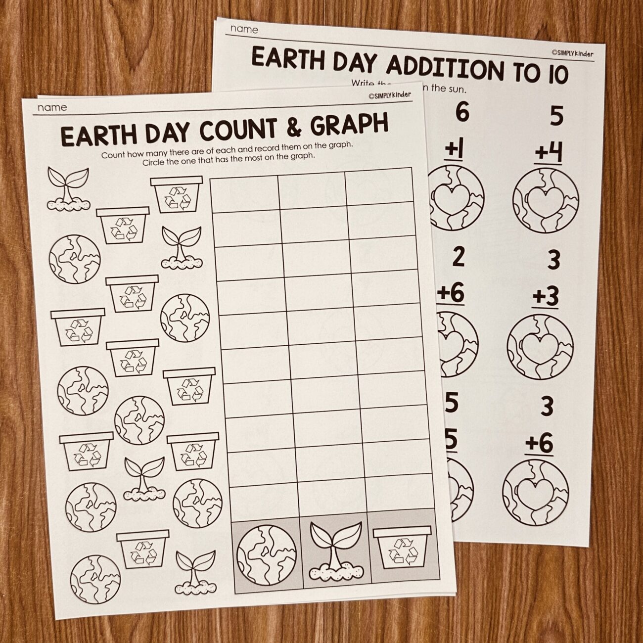 Earth Day Math Worksheets - Worksheets Template Free