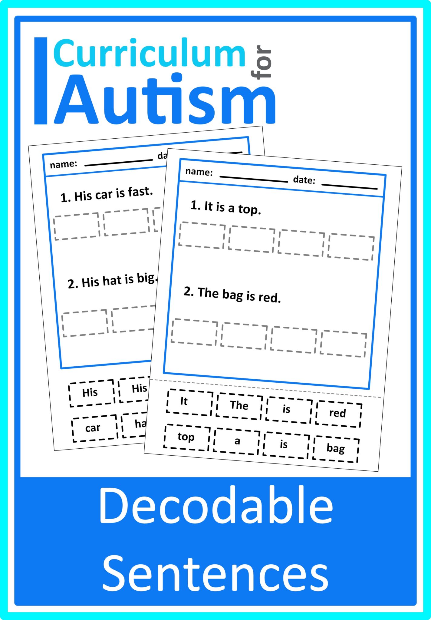 Autism Reading Comprehension Worksheets - Worksheets Template Free