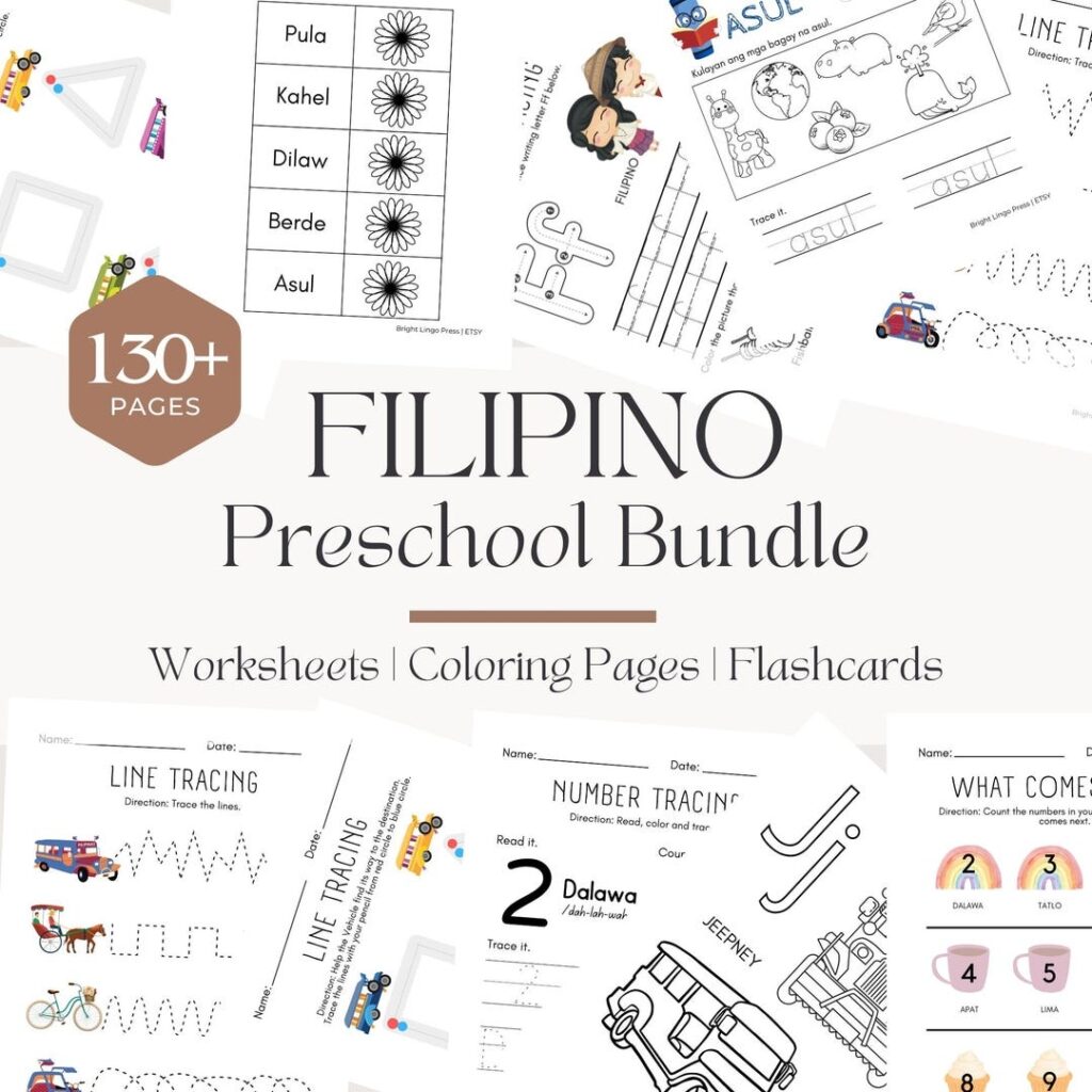 Filipino Reading Comprehension Worksheets For Preschool - Worksheets ...