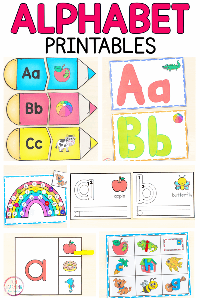 Free Printable Abc Activities For Preschoolers - Worksheets Template Free