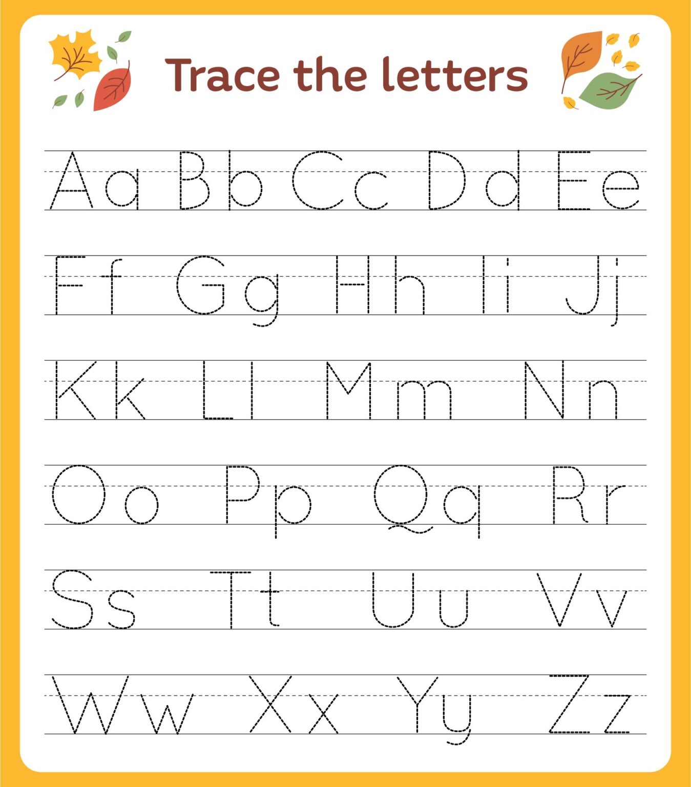 Free Pre K Alphabet Worksheets - Worksheets Template Free
