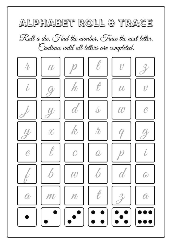 Advanced Free Printable Cursive Worksheets - Worksheets Template Free