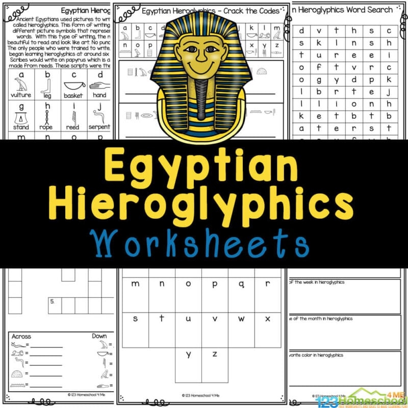 Free Printable Egyptian Math Worksheets - Worksheets Template Free