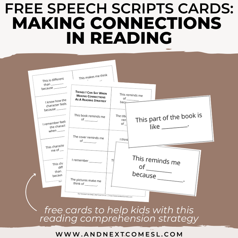Free Printable Making Connections Worksheets - Worksheets Template Free