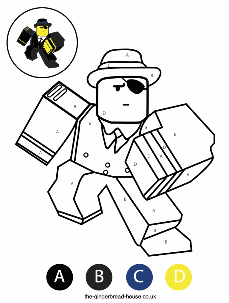 Free Printable Roblox Worksheets - Worksheets Template Free