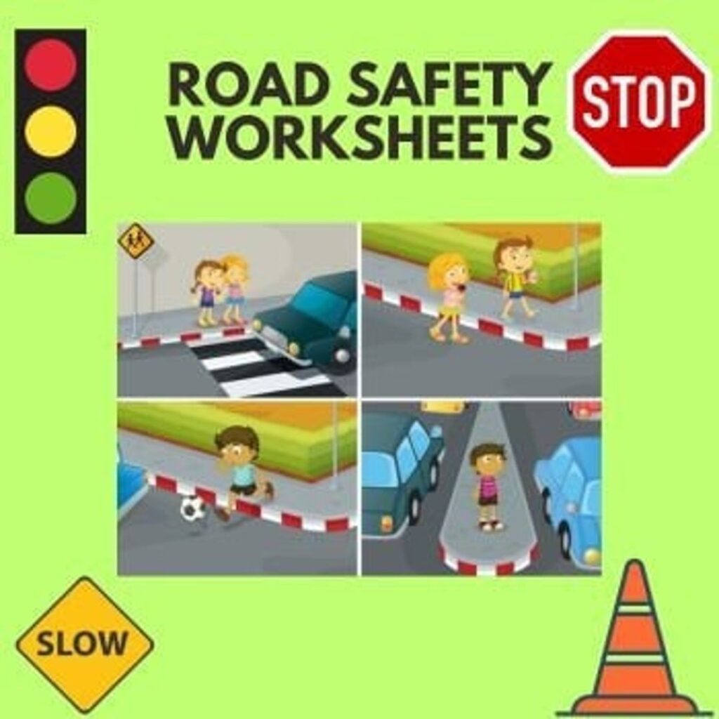 Road Safety Printable Worksheets Free - Worksheets Template Free