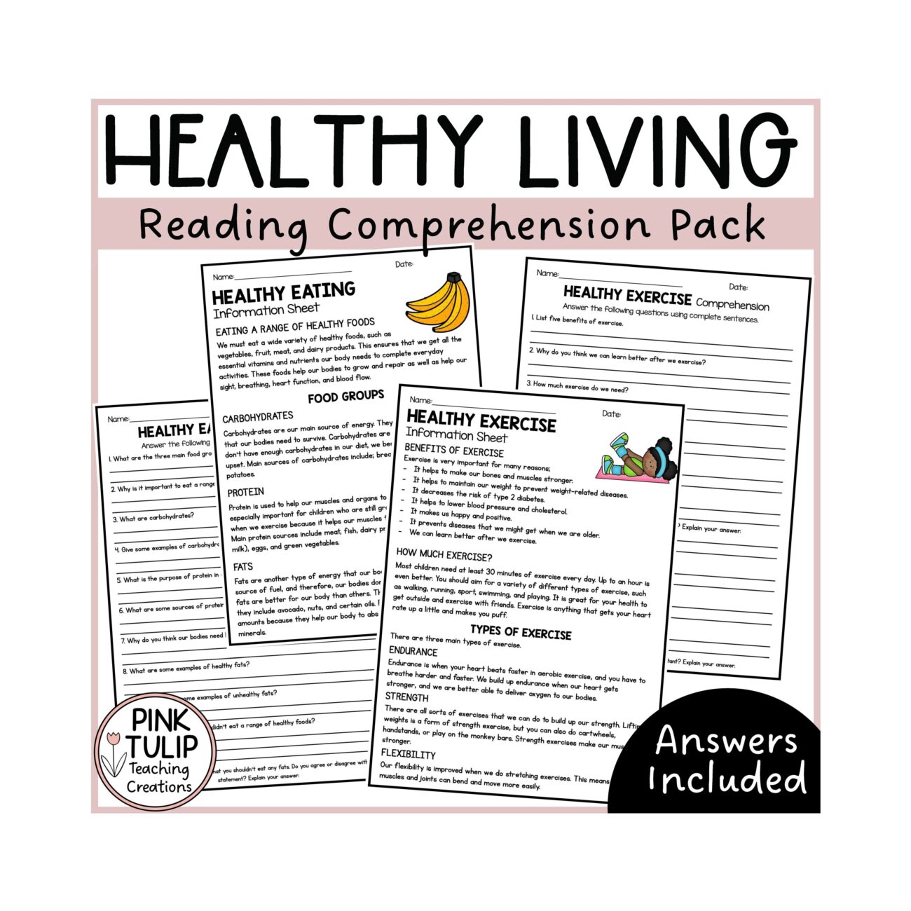 Life Skills Health Reading Comprehension Worksheets - Worksheets ...
