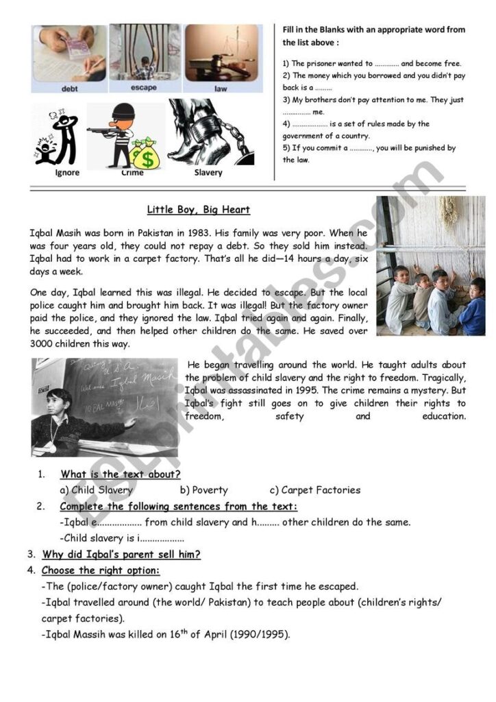 Civil Rights Reading Comprehension Worksheets - Worksheets Template Free