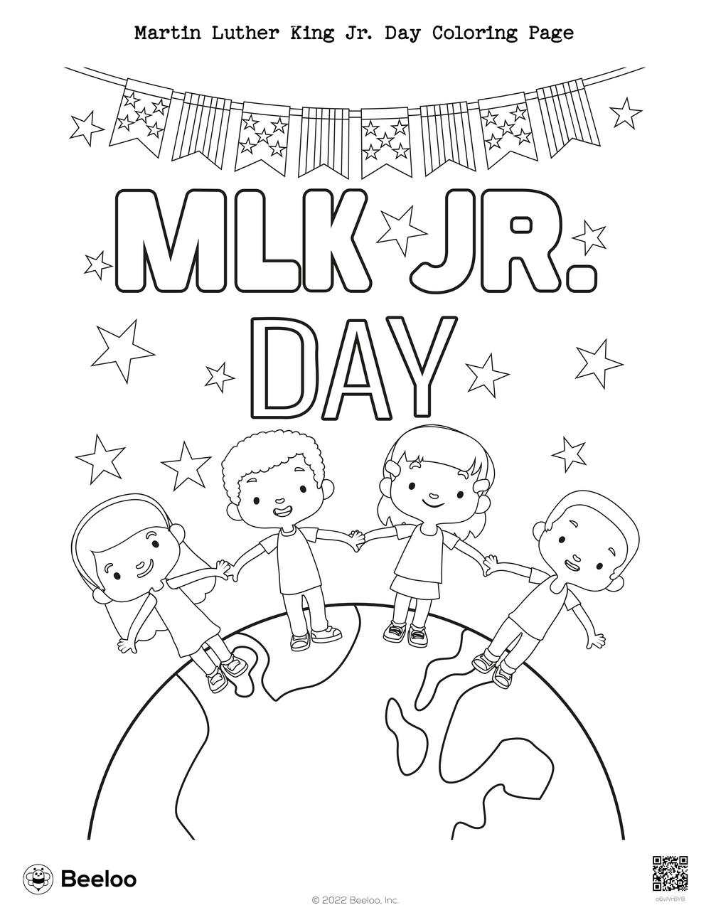 Martin Luther King Printables For Preschool - Worksheets Template Free