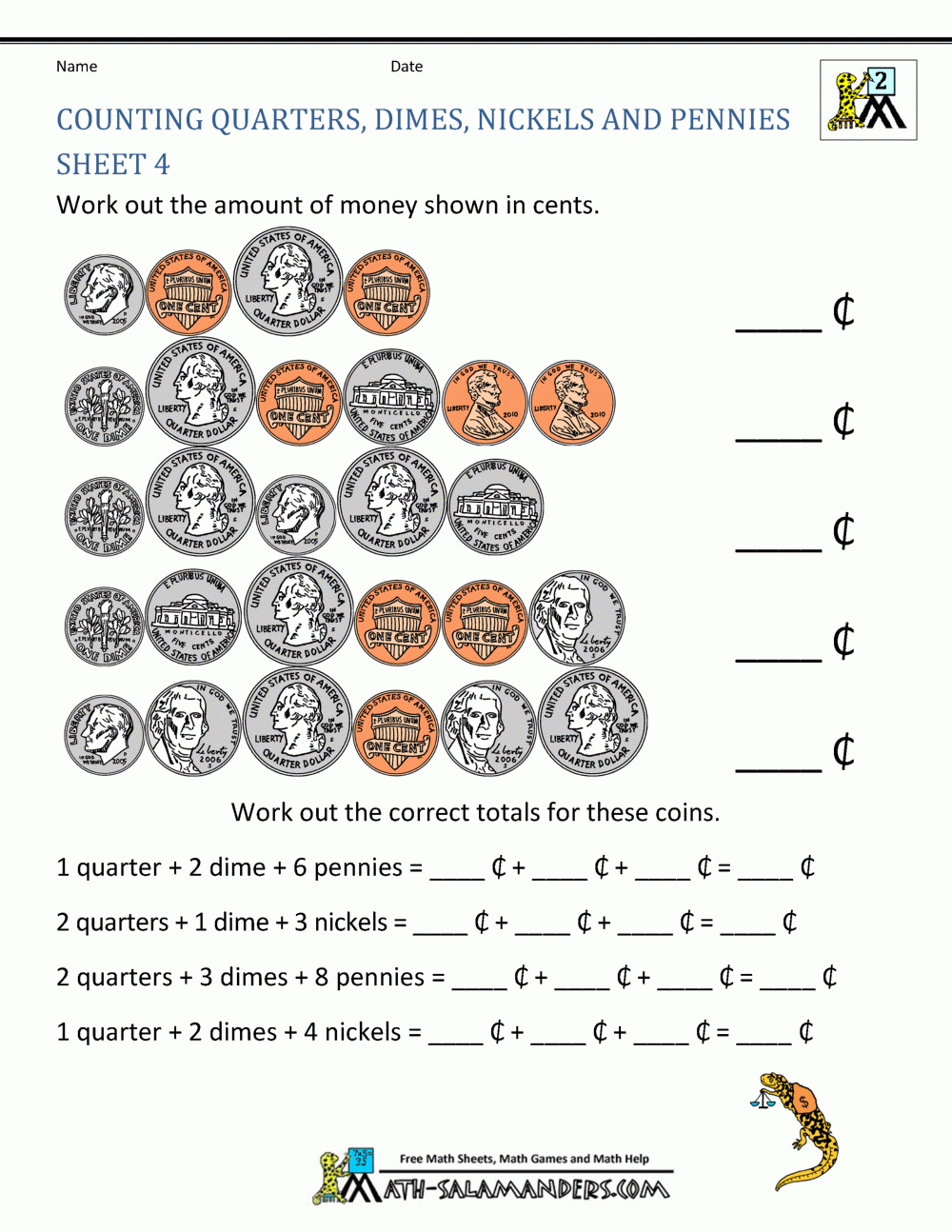 Free Printable Money And Time Worksheets - Worksheets Template Free