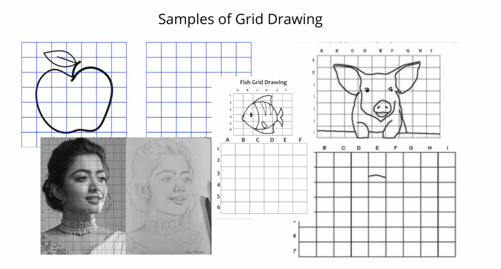 Free Printable Grid Drawing Worksheets Pdf - Worksheets Template Free