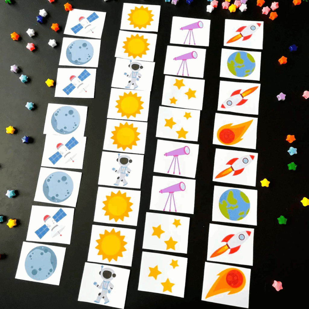 Outer Space Printables Preschool - Worksheets Template Free