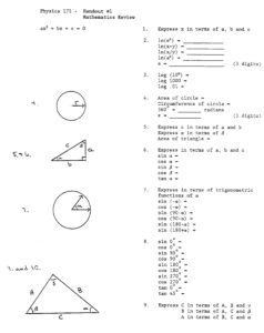 College Math Worksheets - Worksheets Template Free