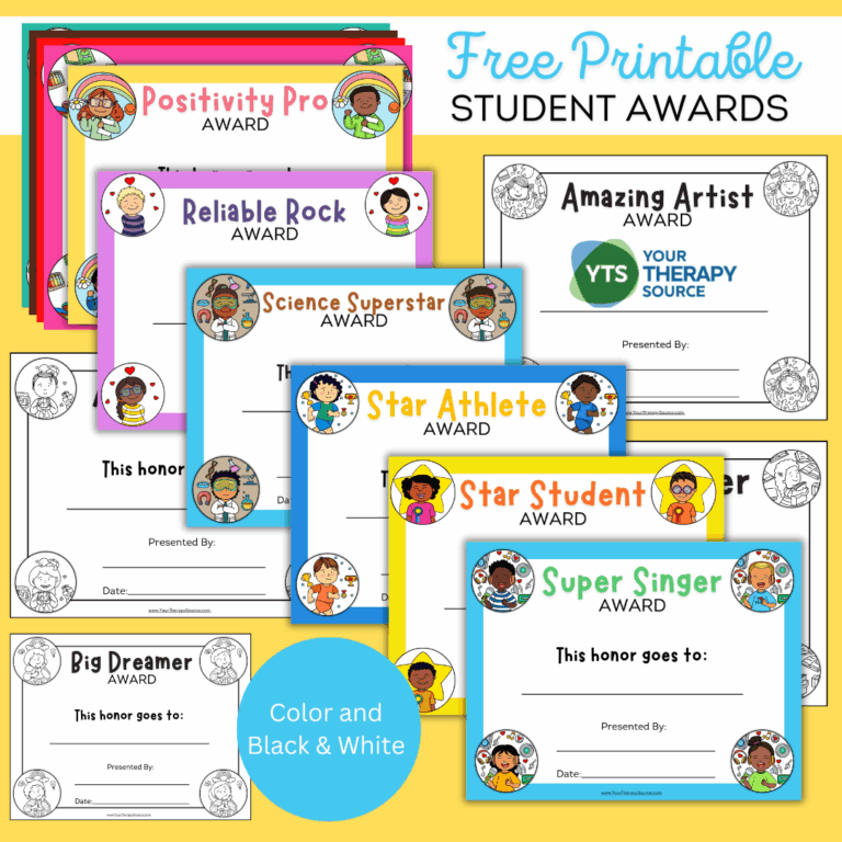 Most Photogenic Award Preschool Printable - Worksheets Template Free