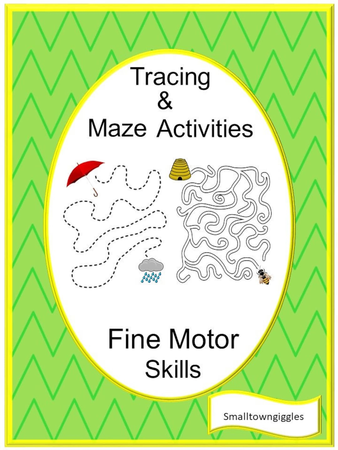 Fine Motor Precision Maze Worksheets - Worksheets Template Free