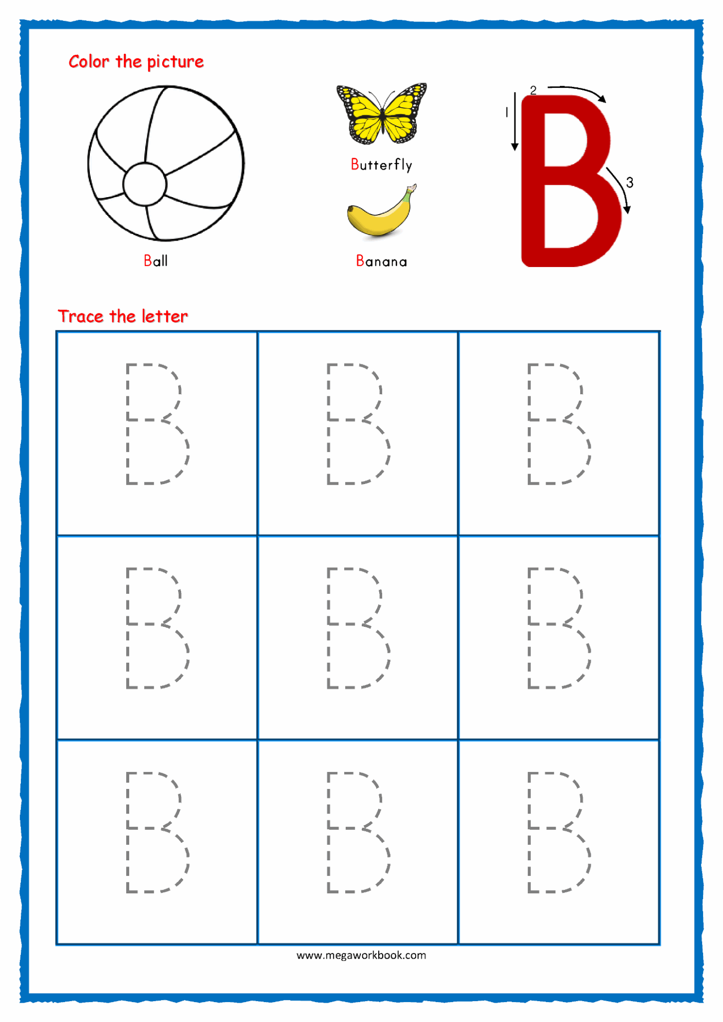 English Alphabet Tracing Worksheets - Worksheets Template Free