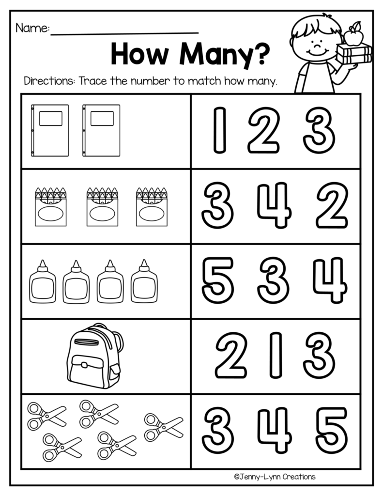 Math Preschool Activities Printable - Worksheets Template Free