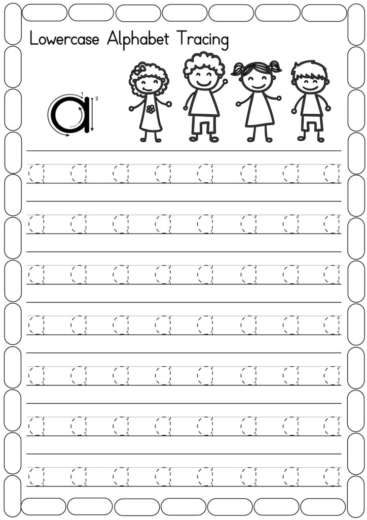 Preschool Lowercase Alphabet Worksheets - Worksheets Template Free