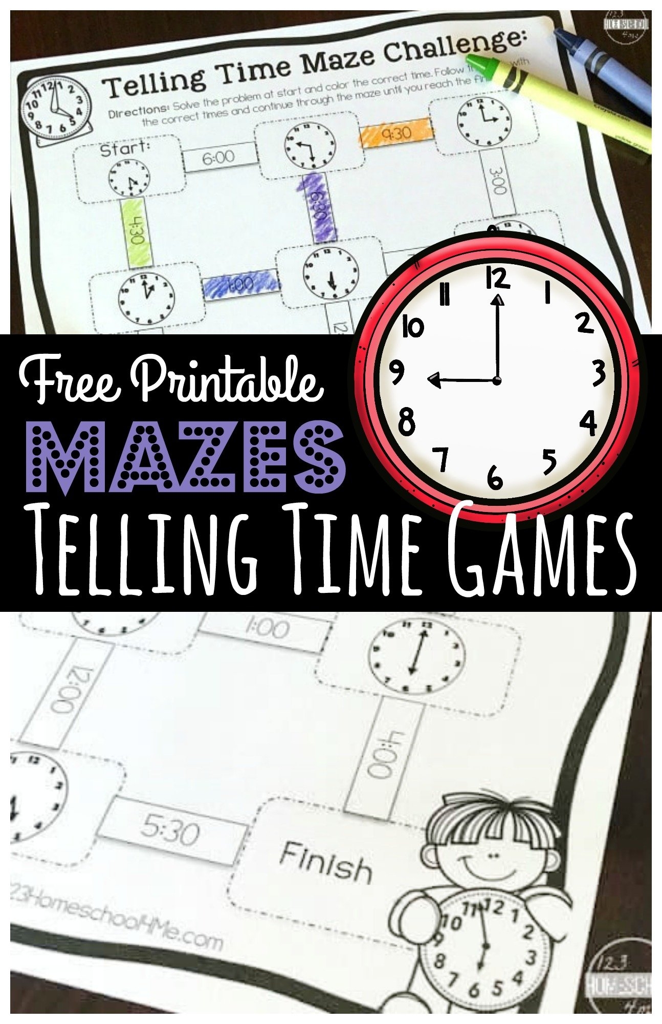Time Maze Worksheet - Worksheets Template Free