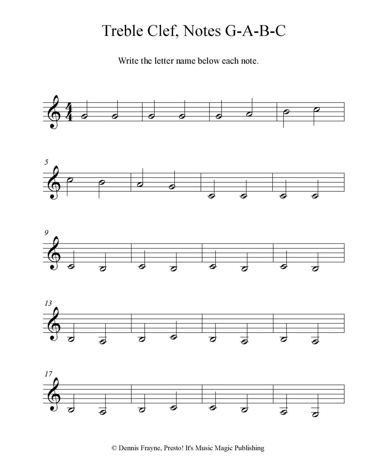 Music Note Worksheets Free Printable - Worksheets Template Free
