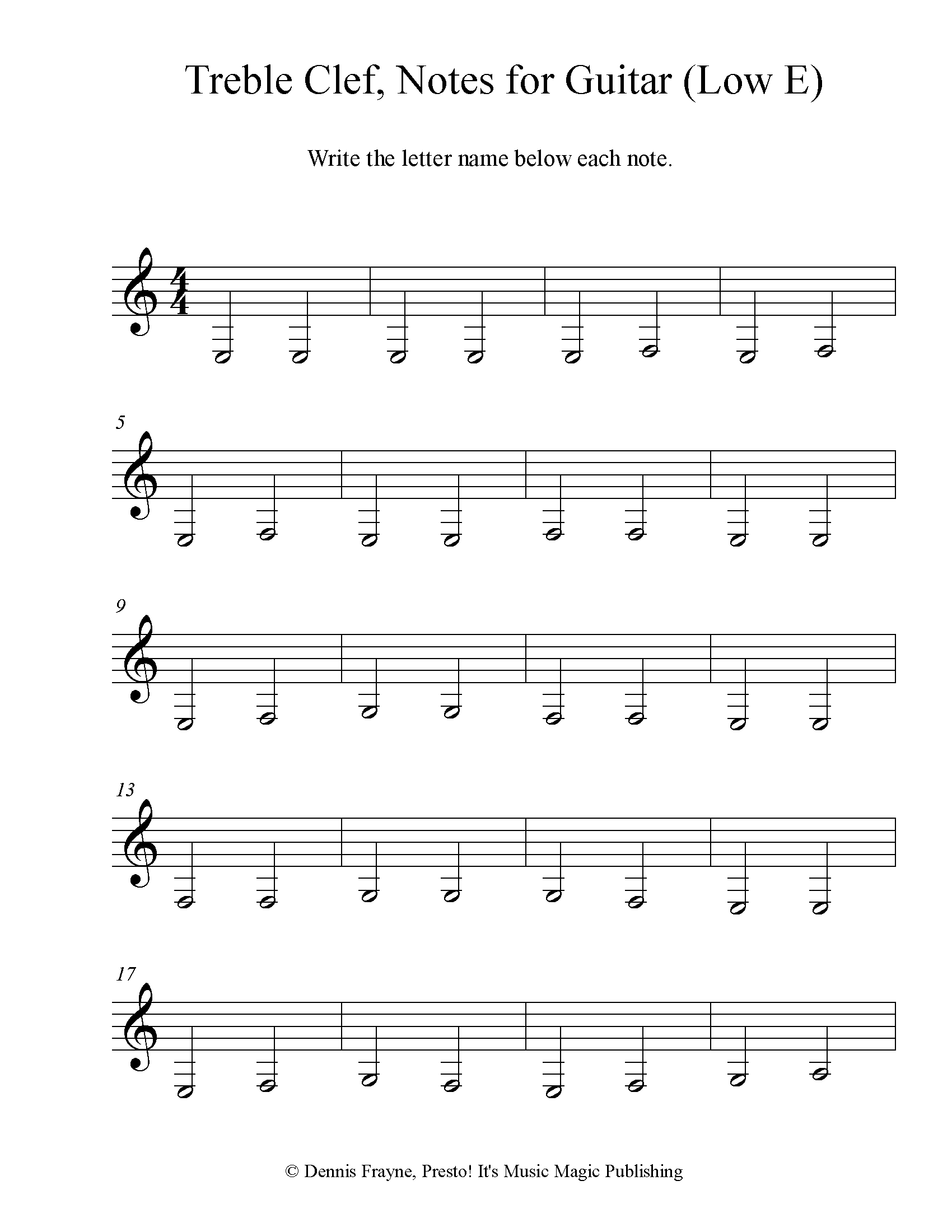Free Printable Music Intervals Worksheet - Worksheets Template Free