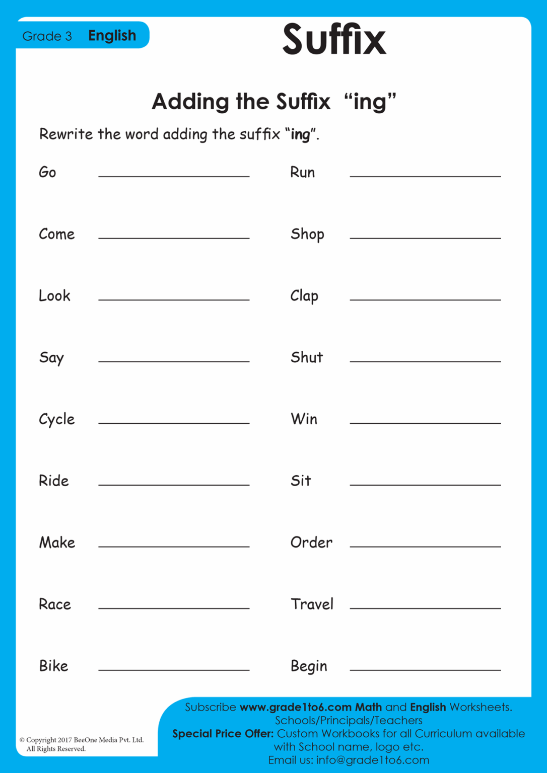 Suffix Worksheet Slp Free Printable - Worksheets Template Free