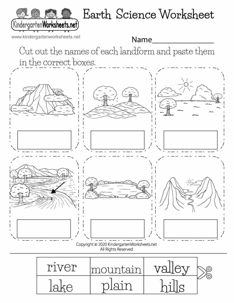 Kg Science Worksheets Printable Free - Worksheets Template Free