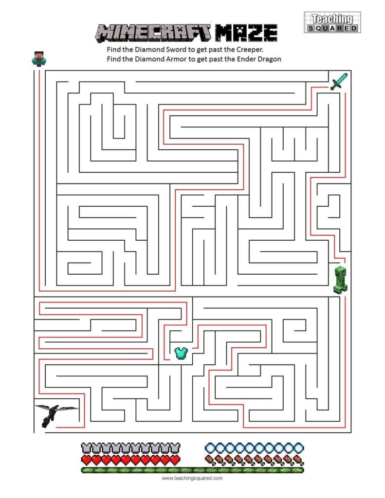 Maze Worksheets 3rd Grade - Worksheets Template Free