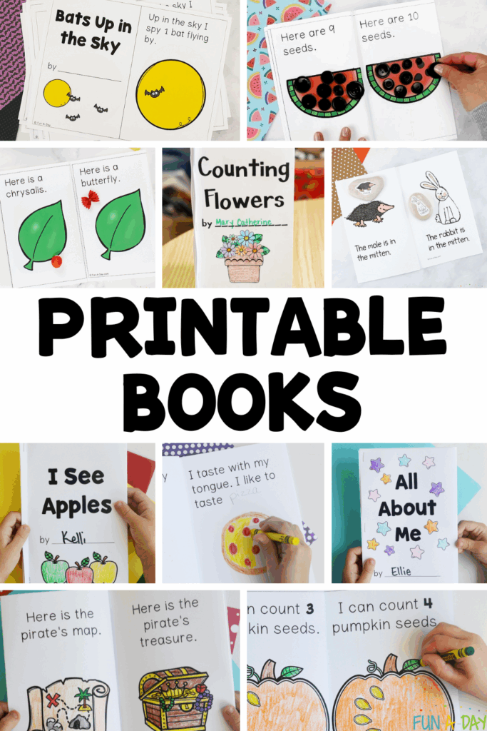 Preschool Printable Booklets Free - Worksheets Template Free