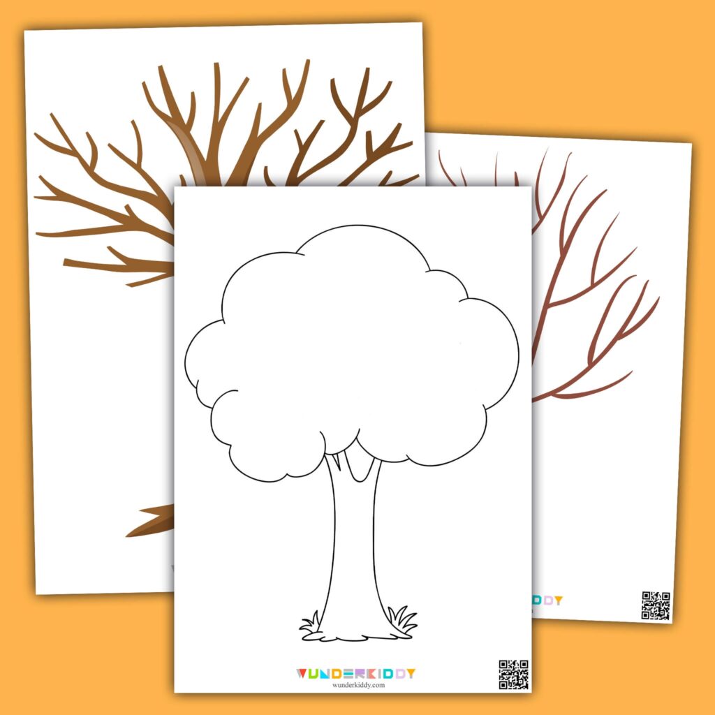 Tree Printable Preschool - Worksheets Template Free