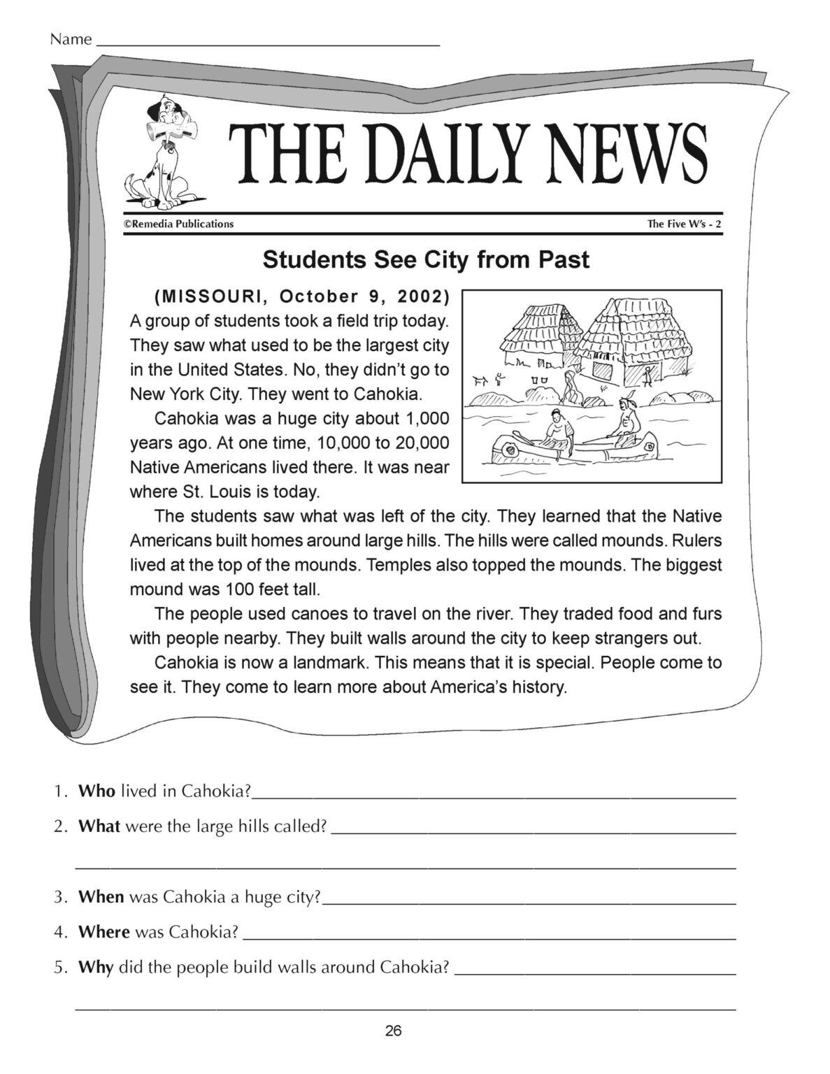 News Article Reading Comprehension Worksheets - Worksheets Template Free