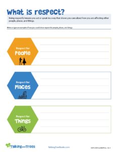 Free Printable Printable Respect Worksheets - Worksheets Template Free