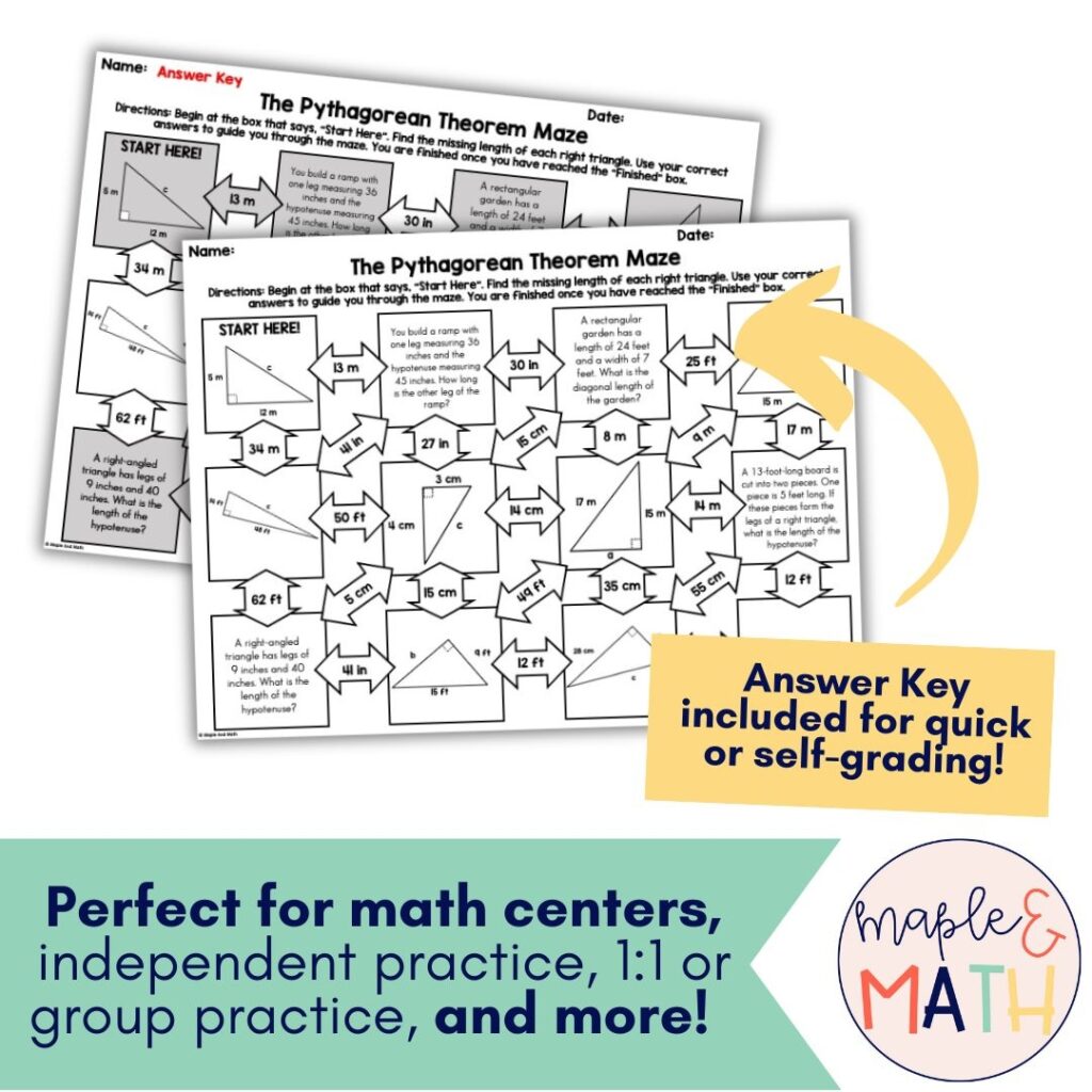 Probability Maze Worksheet - Worksheets Template Free