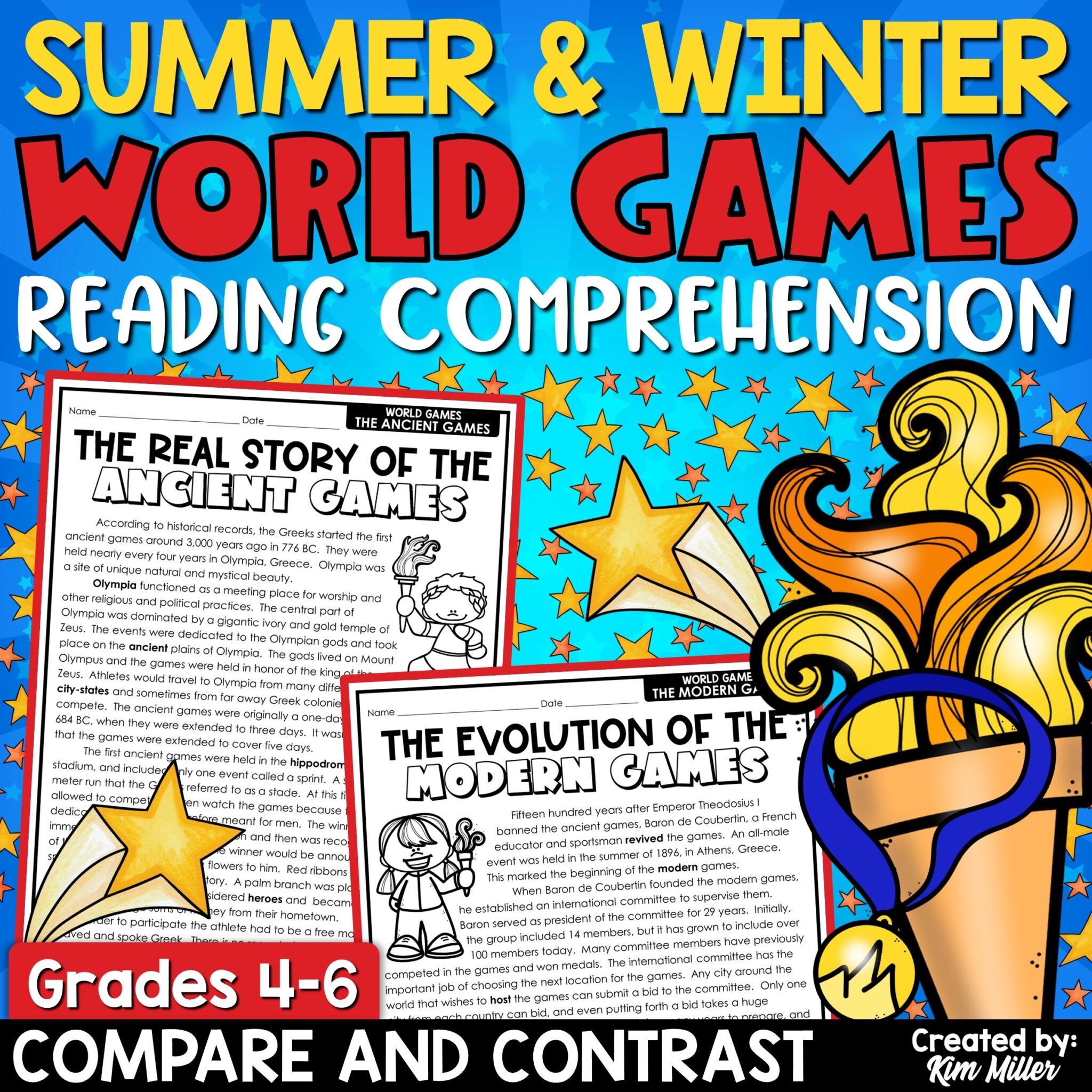 Winter Olympics Reading Comprehension Worksheets - Worksheets Template Free