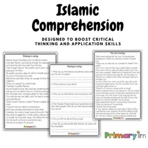 Islamic Reading Comprehension Worksheets - Worksheets Template Free